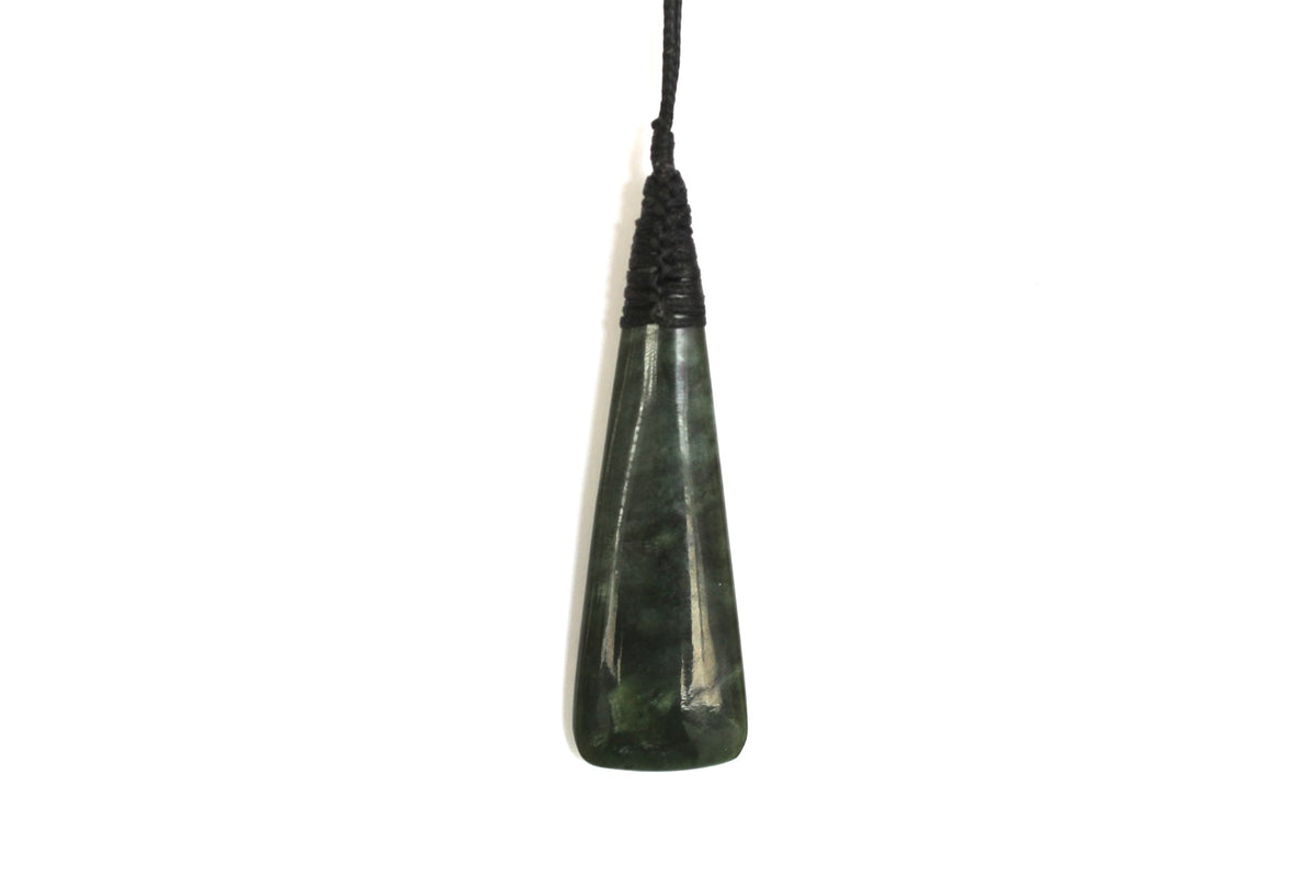 Large Traditional Roimata – Waewae Pounamu